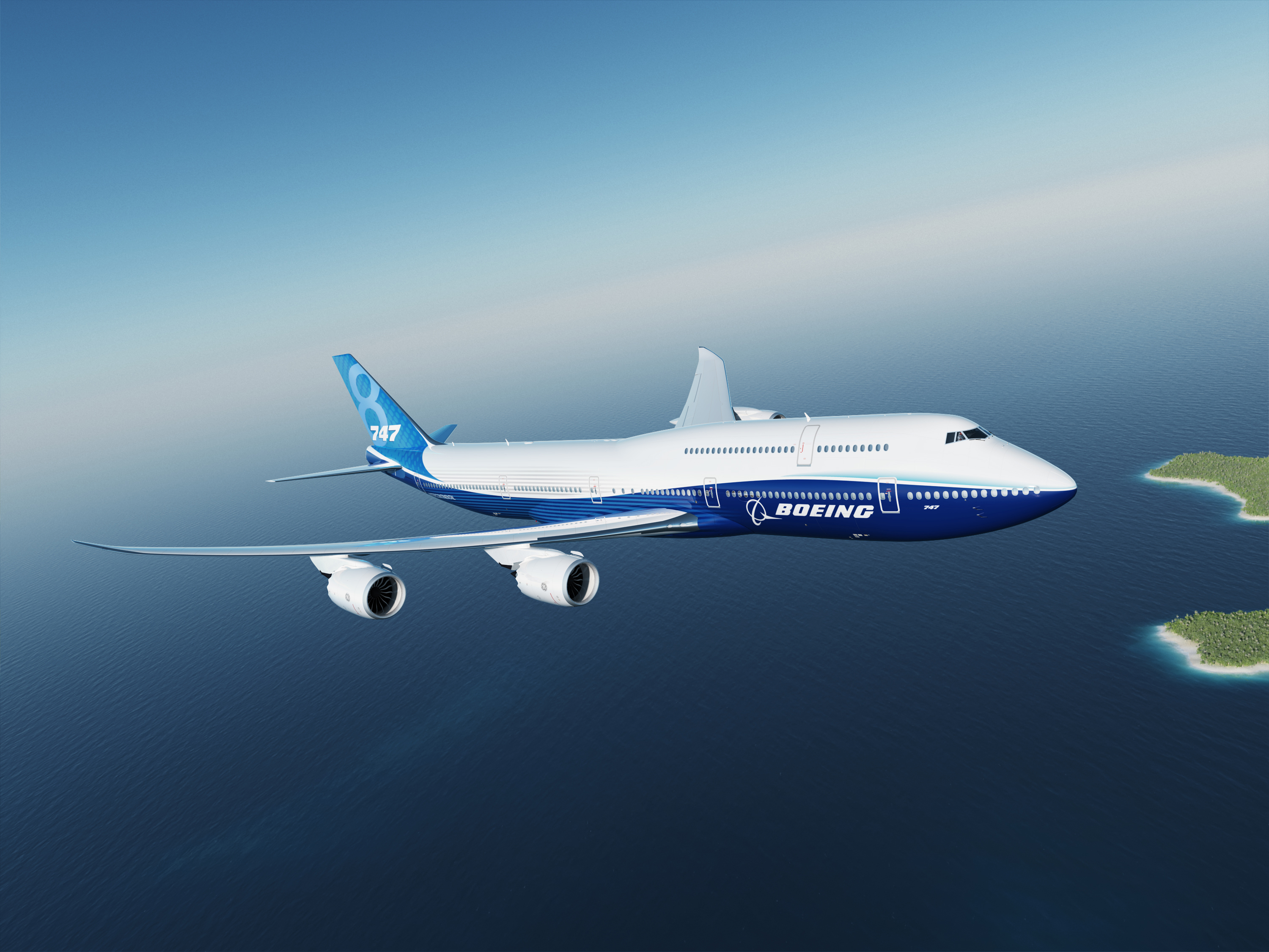 Boeing 747 8 Wallpaper