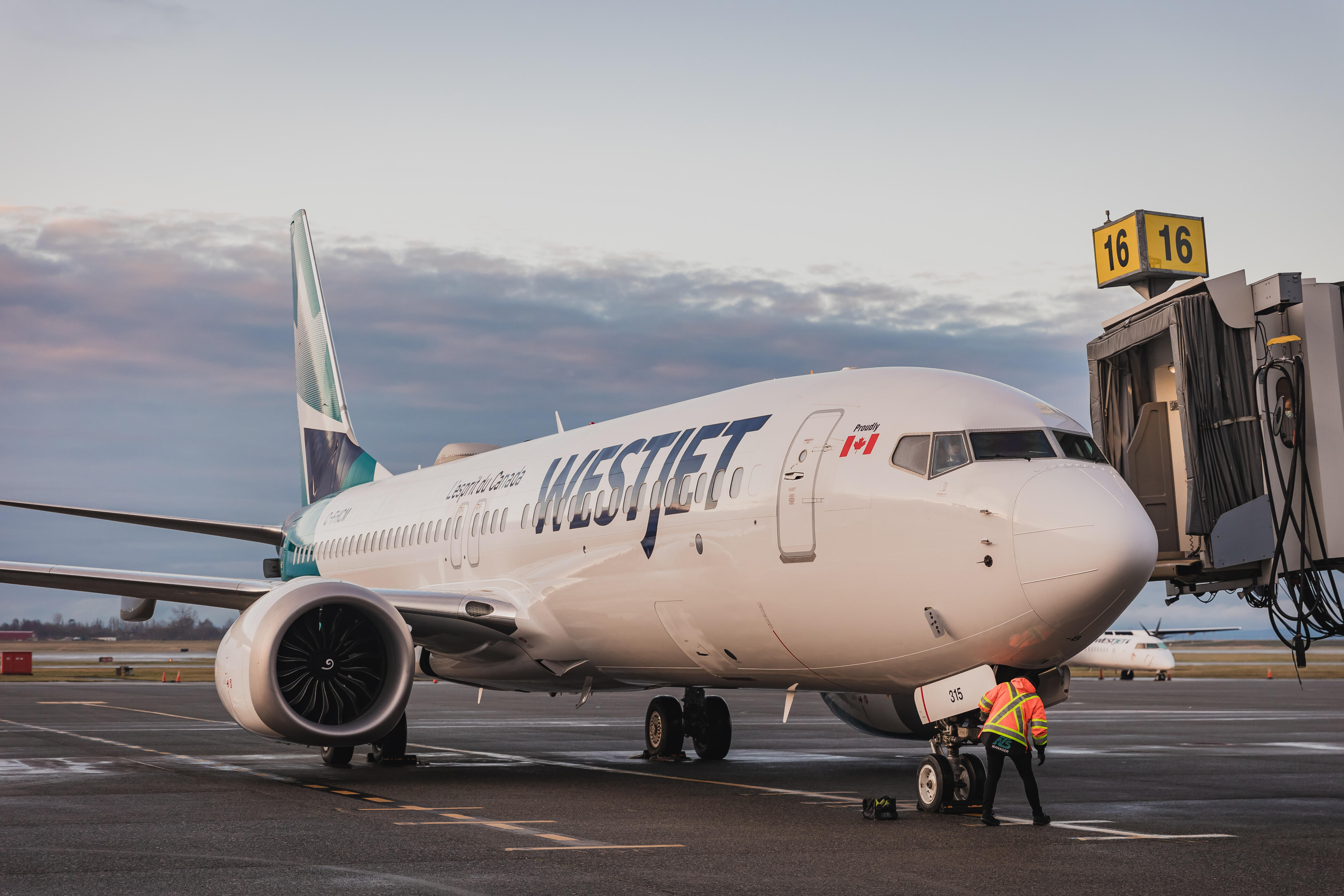 WestJet Flight Marks 737 MAX s Return In Canada Aviation Week Network WestJet Flight Marks 737 MAX s Return In Canada Aviation Week Network