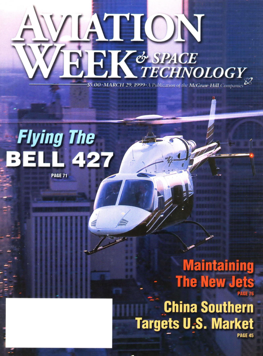 From The Archives Versatility Hallmark Of Bell s New 427 Aviation From The Archives Versatility Hallmark Of Bell s New 427 Aviation