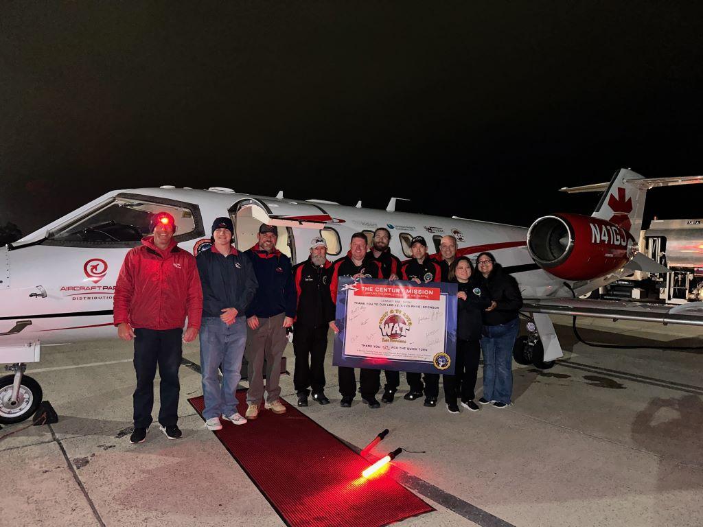 Gallery: Home At Last—Century Mission Completes Round-The-World Flight ...