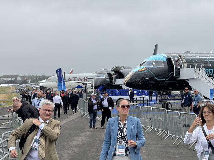 Gallery: The Atmosphere At Farnborough Airshow 2024 | Aviation Week Network