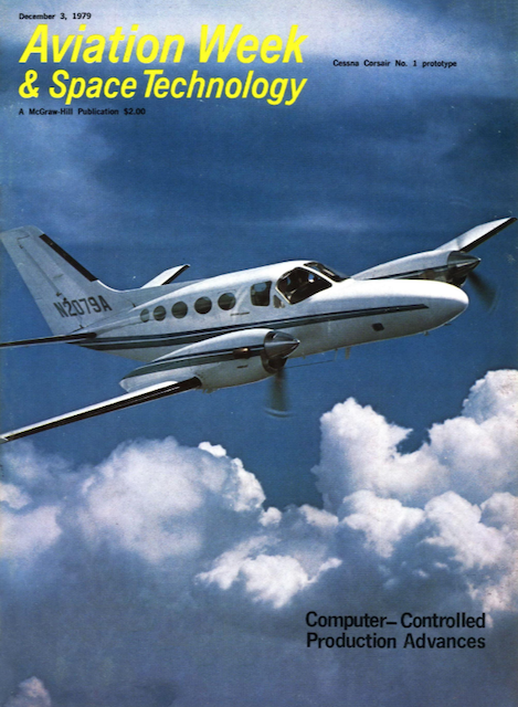 From The Archives: Cessna Corsair No. 1 Prototype | Aviation Week Network
