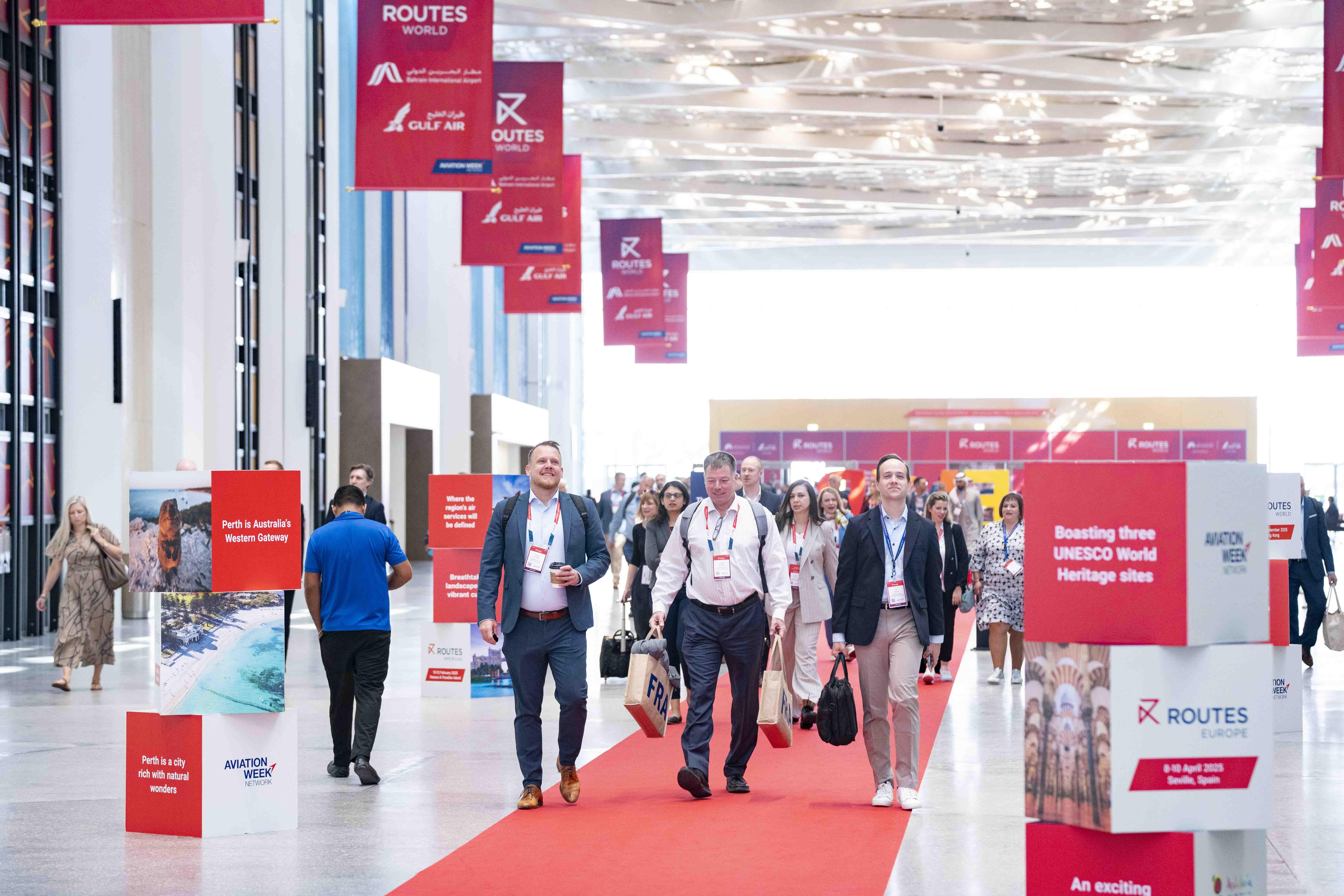 Routes World 2024: Images From Day Two | Aviation Week Network