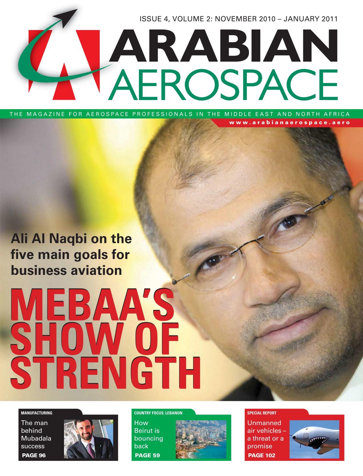 Arabian Aerospace: November 2010-January 2011 | Aviation Week Network