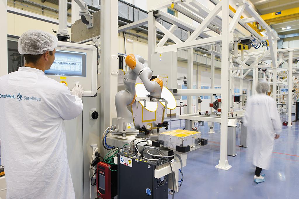 OneWeb And Airbus Inaugurate Satellite Factory In Toulouse | Aviation ...