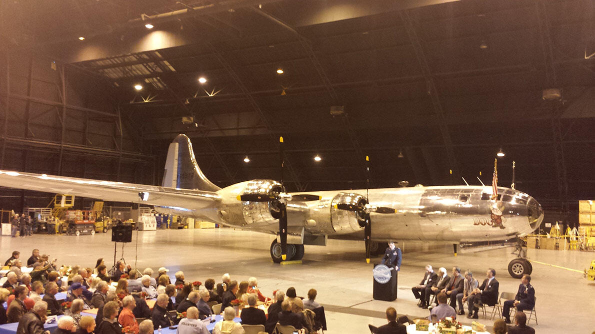 Restored B-29 Superfortress Rolls out of Wichita Hangar | Aviation Week