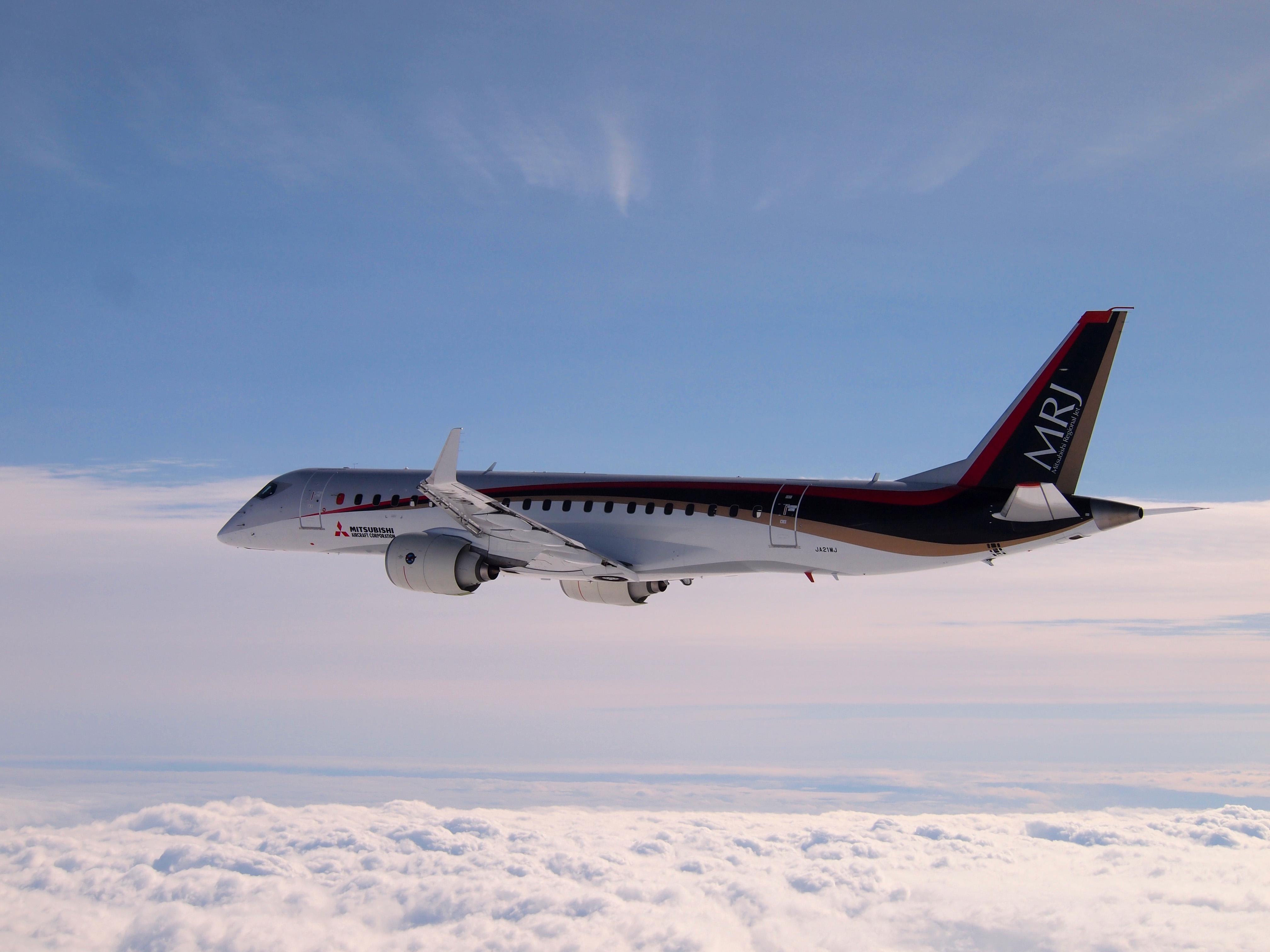 Mitsubishi MRJ Completes Latest Round Of Flight Tests | Aviation Week ...