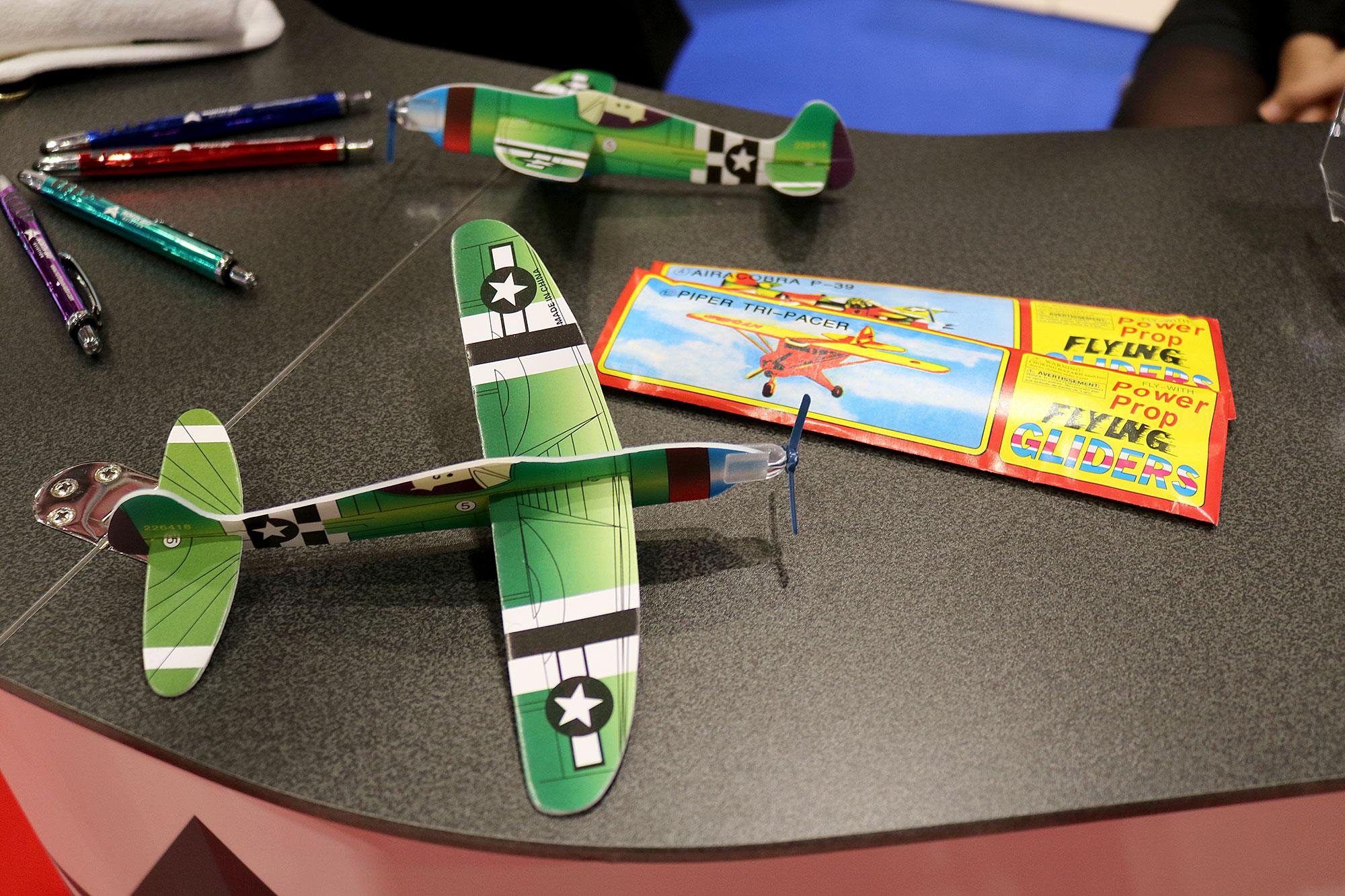 Exhibit Hall Swag From MRO Europe 2017