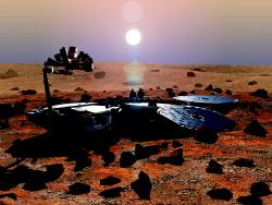 Britain's Beagle-2 Lander Is Set To Begin Search for Life Clues on Mars ...